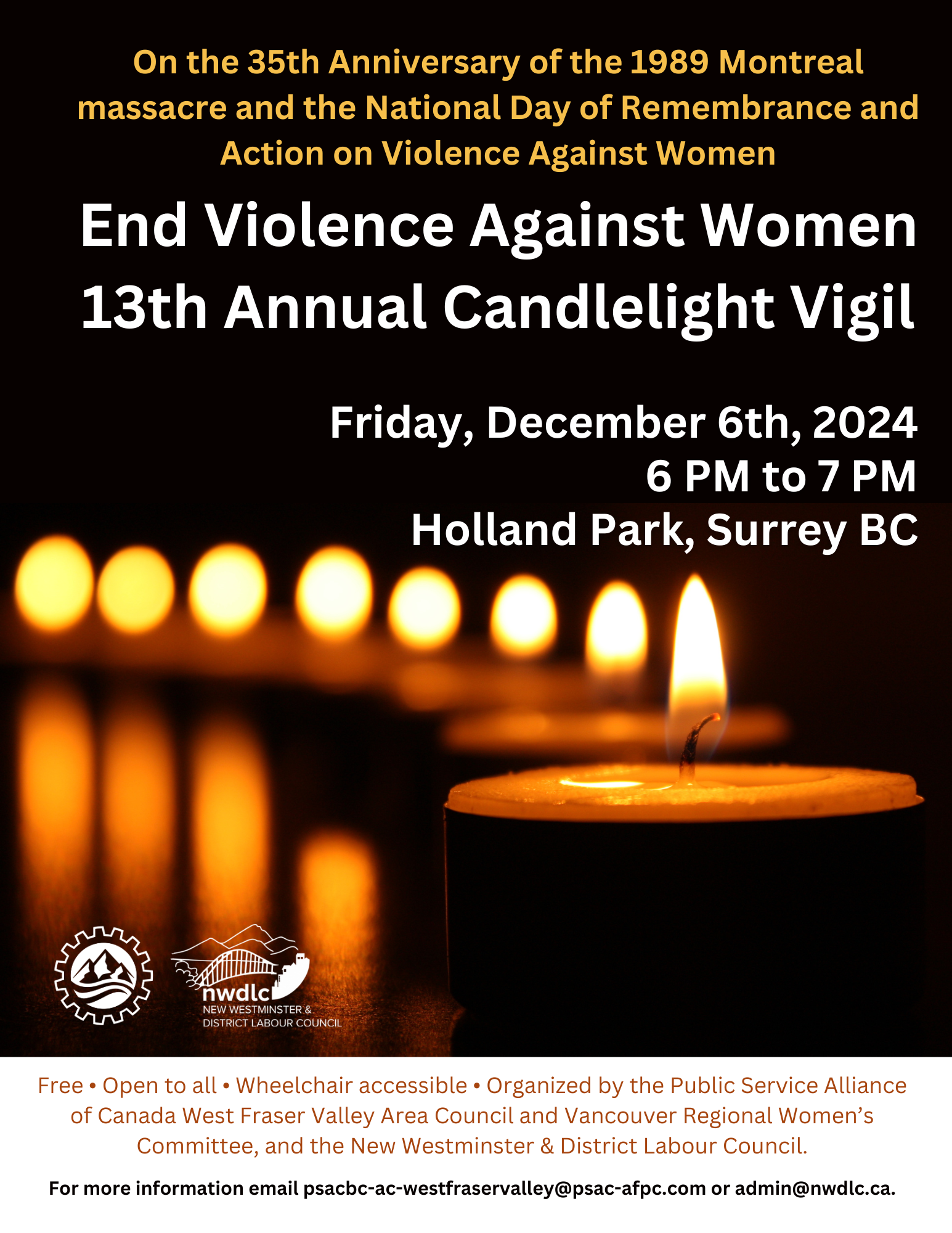 December 6, National Day of Remembrance and Action on Violence Against ...